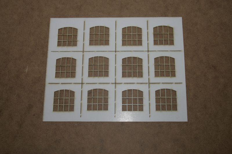 O Gauge Warehouse Windows 34mm x 32mm